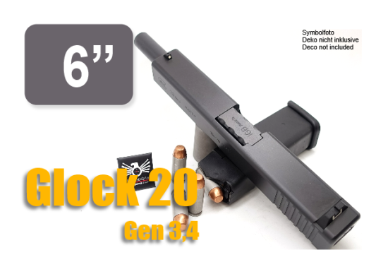IGB Austria Barreltechnology - IGB 6" Lauf für Glock 20 Gen 3,4 .10auto ...