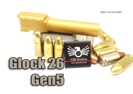IGB Austria Barreltechnology - Glock 26 | Gen5 | IGB Barrel | 9x19 ...
