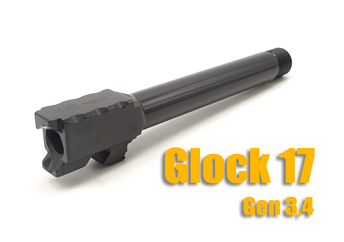 IGB Austria Barreltechnology - Glock 17 | Gen. 3,4 | IGB threaded ...