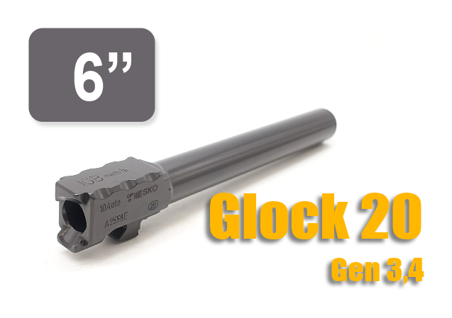 IGB Austria Barreltechnology - IGB 6" Lauf für Glock 20 Gen 3,4 .10auto ...