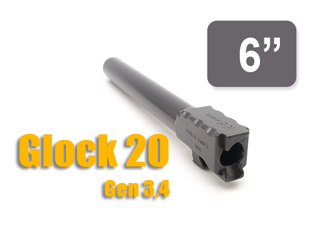 IGB Austria Barreltechnology - IGB 6" Lauf für Glock 20 Gen 3,4 .10auto ...